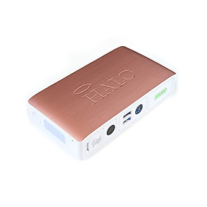 HALO Bolt Compact Portable - Car Battery Jump Starter with 2 USB Ports to Charger Devices, Portable - Rose Gold