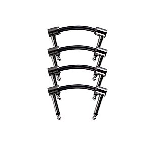 MOOER Guitar Effects Pedal Accessories 4-Pack Patch Cable FC-Series (2'' FC-2)
