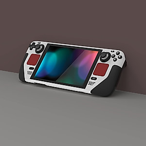 PlayVital Full Set Protective Skin Decal for Steam Deck LCD, Custom Stickers Vinyl Cover for Steam Deck OLED - Classics NES Style