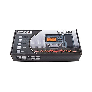 Mooer GE100 Multi Effects Processor w/ 2 Guitar Cables
