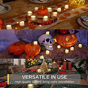 Homemory Candles & Rose Kit, 12pcs Tea Lights Candles with 100pcs Artificial Rose Petals, Valentine Candles, Ideal for Valentine's Day, Romantic Propose, Anniversary, and Wedding Decoration