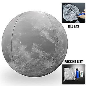 Solar Swimming Pool Lights Color Changing, Moon Lamp Pool Lights for Above Ground Pools, RGB 16 Colors Water Proof IP68 Remote Control for Inground Pool Hot Tub Courtyard Garden Pond