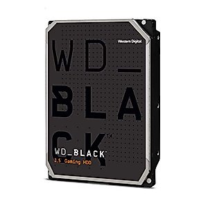 WD_BLACK Western Digital 10TB WD Black Performance Internal Hard Drive HDD - 7200 RPM, SATA 6 Gb/s, 256 MB Cache, 3.5" - WD101FZBX