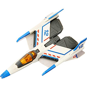 Mattel Disney and Pixar Lightyear Hyperspeed Series, Buzz Lightyear Mini Action Figure & XL-12 Spaceship, 6.2-inch Spaceship