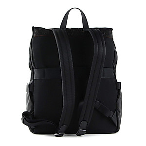 Mandarina Duck Unisex's Backpack Daypack, Black, Warrior