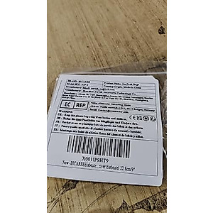 BICAREE Ice Pack for Injuries Reusable, Ice Bags Hot Water Bag for Hot & Cold Therapy and Pain Relief with Cover, No-Leak Elastic Breathable Ice Bag, Size 9"