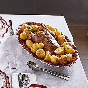 Villeroy & Boch Toy's Delight 50 x 31 cm Oval Platter, Red