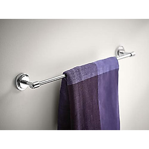Moen DN0724CH Iso 24-Inch Single -Towel Bar, Chrome