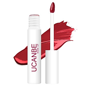 UCANBE 8 Pcs Lightly Glossy Lipstick Set - Waterproof Lip Stain - Liquid Lip Color - Long Lasting Lip Gloss - Smuge proof Korean Makeup - Lip Stick Christmas Gifts for Women
