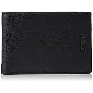 TUMI - Nassau Slim Single Billfold Wallet for Men - Black Texture