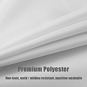 Fashion_Man 4PCS/Set Yellow Forest Gingko Tree Shower Curtain Polyester Waterproof Bath Curtain Bathroom Rugs Bath Mat Set Toilet Lid Cover Natural Landscape Bathroom Decor, 72"x72", Gingko Tree