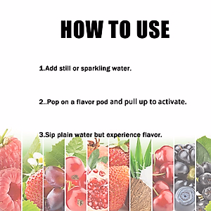 mozigena Compatible with air up Water Bottle pod Set Pack,Compatible with air up Bottle Flavour Pods, Flavored Fruit Taste Pods Bottle, 0 Sugar, 0 Calorie For Fitness Outdoor School (20 Flavors)