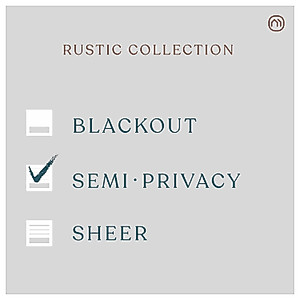 MOOD Custom Bamboo Shades | Rustic | Cordless Bamboo Roman Shades for Windows and Doors (Natural Woven) | Rustic Walnut (Great Privacy) | Custom Size