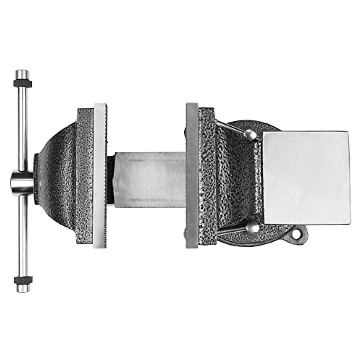 Performance Tool MV8 Hammer Tough Powder Coating, 360 Degree Swivel 8-Inch Bench Vise (7-Inch Jaw Opening, 3-Inch Throat Depth)