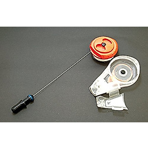 Shinwa Sokutei 77963 Neo Handy Chalk Line, Automatic Winding, Fine Thread, Valencia Orange