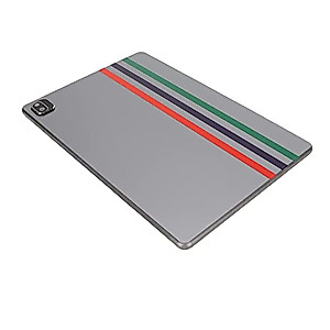 PUSOKEI 10.1in Tablet 12, Dual SIM LTE Calling Tablet, MT6750 8 Cores CPU, 6G RAM 128G ROM, HD IPS Touch Screen, 8MP & 13MP Camera, Dual Band WiFi, BT, 8000mAh Battery (Gray)