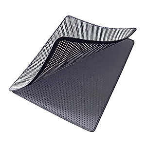 Blackhole Cat Litter Mat - Large Size Rectangular 30" X 23" Open Three Sides (Economy Gray)
