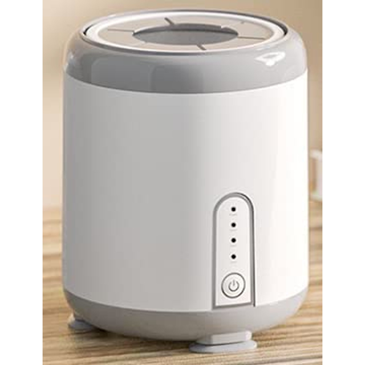 Baby Formula Dispensers & Mixers,360 -Degree Two -Way Shaking Milk,Shake Milk Evenly and Less Bubbles,Three -Gear Timing Milk,Wireless Portable Milk Shake,1200mAh Battery,Baby Bottle Shaker (White)