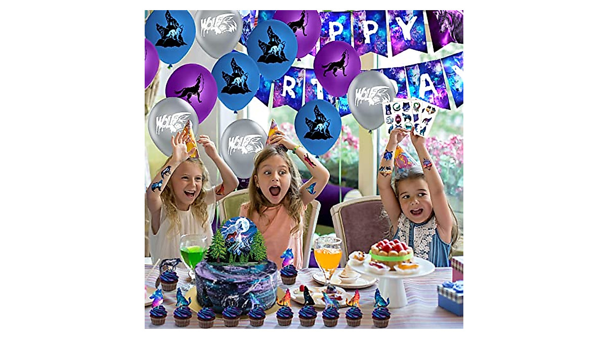 Wolf Party Decorations for Epic Birthday Celebrations