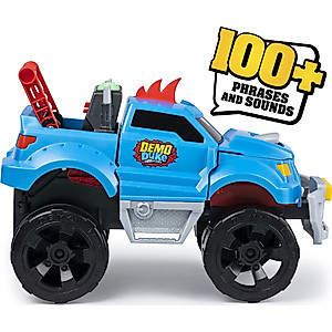 Demo Duke, Crashing and Transforming Vehicle with Over 100 Sounds and Phrases, for Kids Aged 4 and Up
