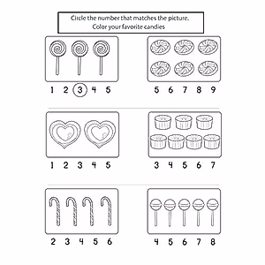 Preschool Math Workbook: Number Tracing, Addition and Subtraction math workbook for toddlers ages 2-4 and pre k