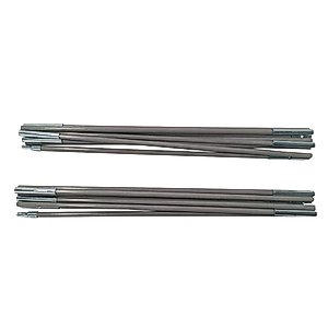 Tent Poles for Night Cat One Person Backpacking Tent Only Fit for 2.2 x 1.2m Tent Foldable Fiberglass 2 Pieces