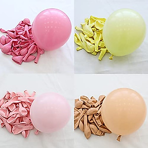 Daisy Balloon Garland Arch Kit Macaron Pastel Pink And Yellow Boho Groovy Party For Baby Shower Wedding Birthday Sunflower Decor