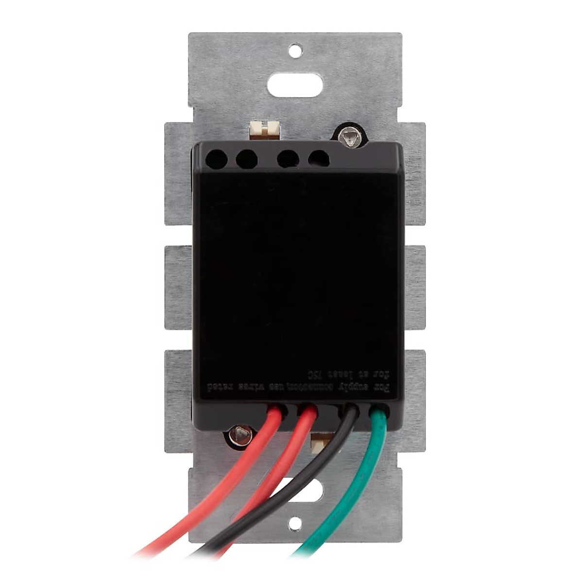 Maxxima Dimmer Electrical Light Switch - Featuring Blue Indicator Light, LED Compatible, 3-Way/Single Pole Use, 600 Watt Max, Dimmable Lamp and Lighting Control, Wall Plate Included - 2 Pack