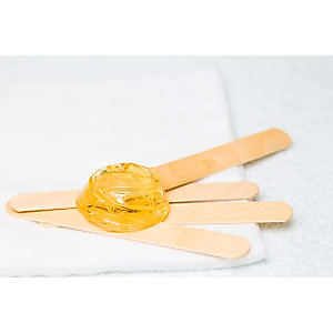 Spa Stix 200 Large Wax Waxing Wooden Body Hair Removal Sticks Applicator Spatula. Pack of 200