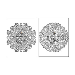 125 Mandalas: An Adult Coloring Book Featuring 125 of the World’s Most Beautiful Mandalas for Stress Relief and Relaxation (Mandala Coloring Books)