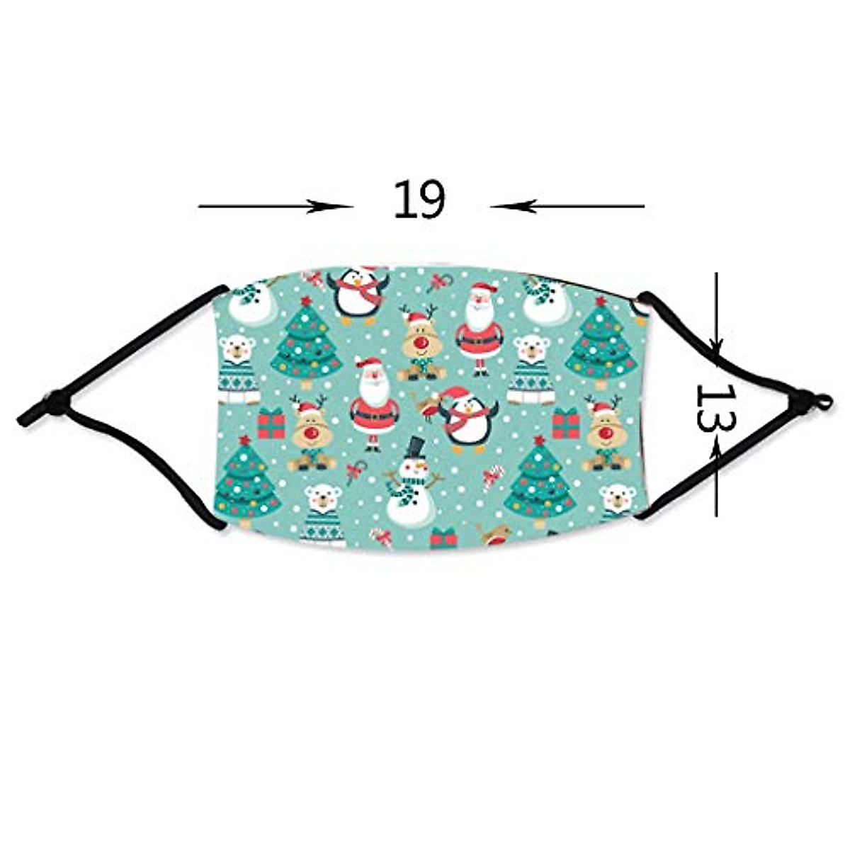 PENATE Adult Reusable Washable Facemasks Comfortable Outdoor Mouth C-Over with Elastic Adjustable Earloop -Ship from U.S.