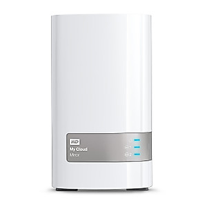 WD 6TB My Cloud Mirror Personal Network Attached Storage - NAS - WDBZVM0060JWT-NESN