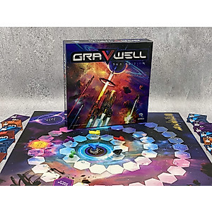 Renegade Game Studios Gravwell 2nd Edition, Escape a Black Hole, 2-6 players, Ages 10+, Playing time 30-45 minutes