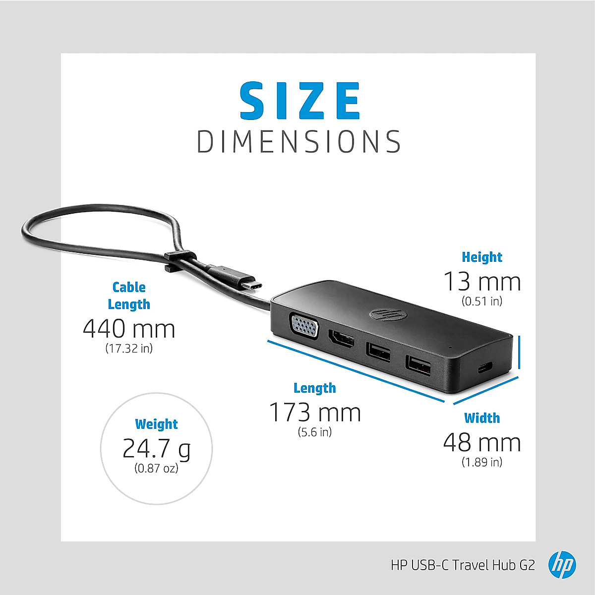 HP USB-C Travel Hub G2