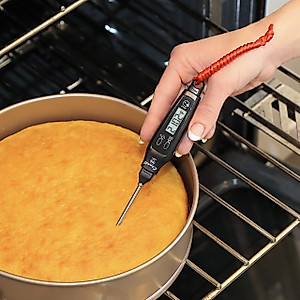 Escali DHP2 NSF Listed Digital Pen Thermometer, Black