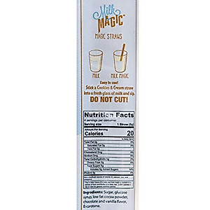 Milk Magic Cookies & Cream Milk Flavoring Straws, .18 oz, 4 count