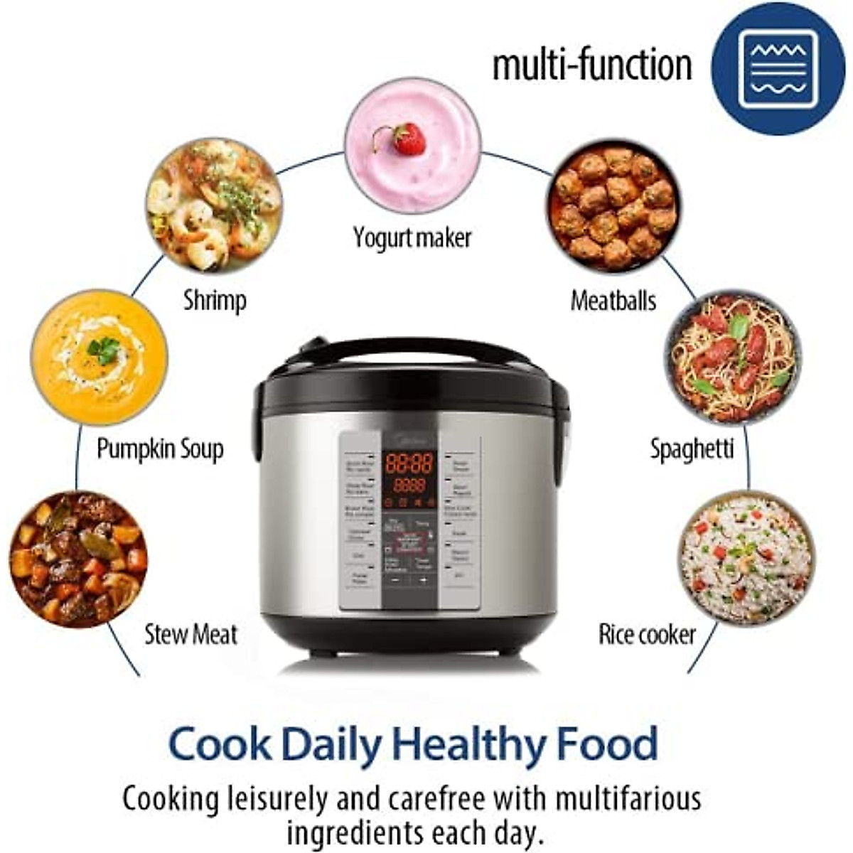 Midea 4000 Series 20 Cup Rice Cooker