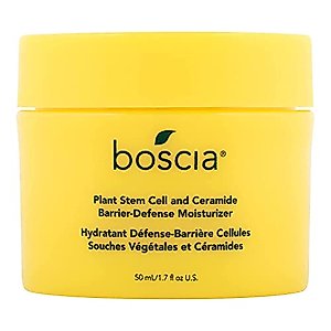 Boscia Plant Stem Cell & Ceramide Barrier-Defense Moisturizer - Vegan, Cruelty-Free, Natural Skin Care - Face Moisturizer with Ceramides, Essential Fatty Acids & More - For All Skin Types - 1.7 fl oz