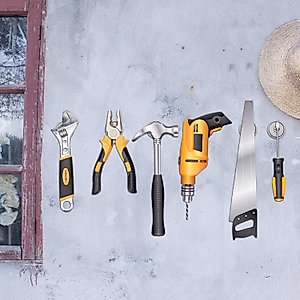 LOVIMAG 60 lbs Holding Force Neodymium Cup Magnets, Industrial Strength Round Base Rare Earth Magnets with Heavy Duty Countersunk Hole and Stainless Screws for Tool Room,Workplace etc, Pack of 12