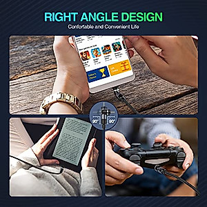 ORIbox Micro USB Cable for Game,USB 2.0 A-Male to Micro B Cable Android & Windows SmartPhone Charger Cord Android USB Charging Cable for Samsung Galaxy S7 S6 S7 Edge S5,Note 5 4,LG ,HTC,PS4,Camera,MP3