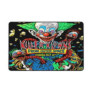 Dcgenrios Area Rugs Killer Horror Movie Klowns from Outer Space Non Slip Fluffy Carpet Floor Mat for Bedroom Living Room Home Decor Rug 60 x 39 inches