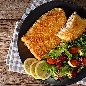 Küchenprofi Stainless Steel Breading Set, No Mess Linking, Overlapping Breading Trays, Set of 3