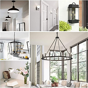 PIFUT T9 LED Bulb, E26 Dimmable LED Bulb, 110v 600Lumens 60W Equivalent, Clear Glass Tubular Light Bulb, Best Replacement for Incandescent Bulb, Candelabra LED Bulbs, 4 Pack (Daylight White)