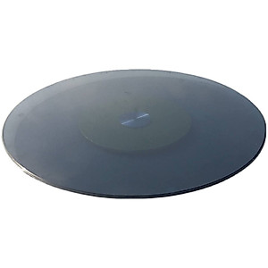 10MM Thick Lazy Susan, 24'' 28'' 32'' 36'' 40'' Large Tempered Glass Turntable Serving Plate,360-degree Dining Table Rotating Tray,Smooth/Silent/Durable (Size : 24in/60cm)