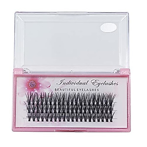 Bodermincer 20D 0.07mm Thickness 8-22mm To Choose Grafting False Eyelashes False Eyelashes Individual Natural Long Mink Fake Eyelashes Extension Handmade (16mm)