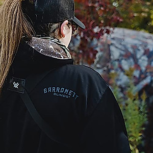 Barronett Blinds® Prowler 350, Portable Hunting Blind, Pop-Up Hub Blind, Huge Interior, Lightweight, 3-Person, Bloodtrail® Woodland, 80” x 90” x 90”, PR350BT