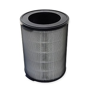PUREBURG 112180 Replacement Filter Compatible with WINIX NK100 NK105 QS Air Purifier, Filter N,H13 HEPA 3-Stage Filtration Activated Carbon 2-IN-1 Air Clean Dust