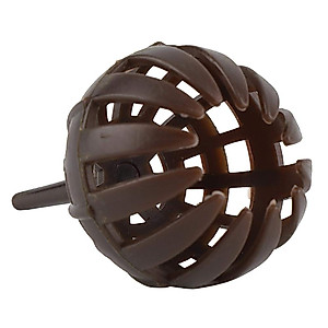 100pcs/ Set Fertilizer Cover Box Basket ABS Material Reusable Portable Safe for Bonsai Plant Flower Orchid Small Plant (Big)