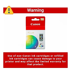 Canon CL-41 Compatible To iP1700/iP1600,iP6220D/iP6210D,iP6310D,MP170/MP160/MP150/MP180,MP450,MP460,iP1800,iP2600,MP140,MP190/MP210,MP470,MX310/MX300 Printers