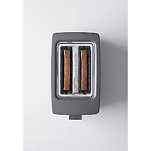 Stainless Steel 2 Slice Extra Wide Slot Toaster Compact Ideal Gift for Family & Friends